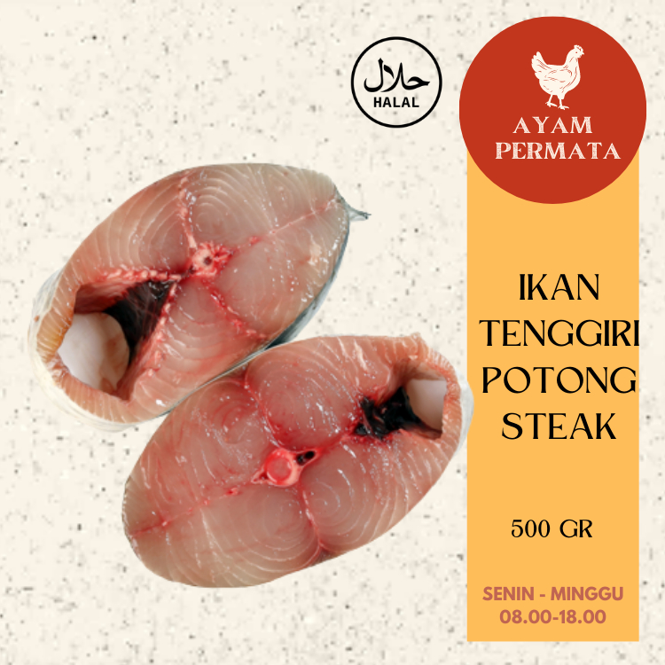 Jual Ikan Tengiri Potong - Tenggiri Steak - Daging Bersih Fresh cocok ...