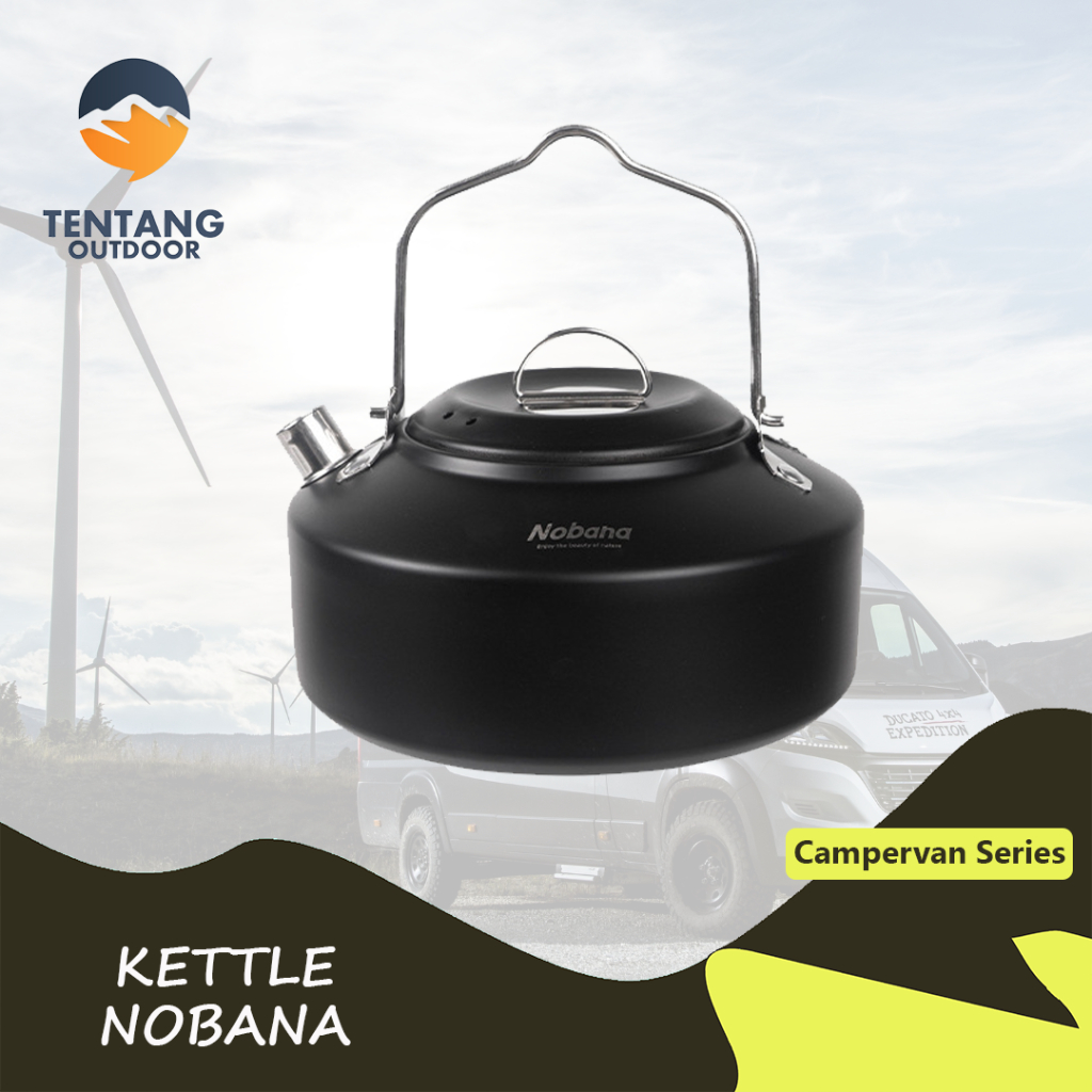 Jual Kettle NOBANA Multifungsi 1L Stainless Steel Nesting Camping Outdoor Hiking Mendaki ...