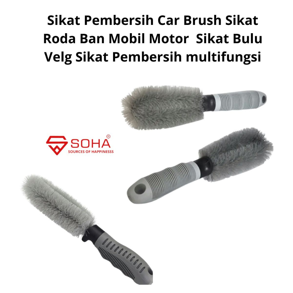 Jual Sikat Velg Mobil Pembersih Car Brush dan Sikat Roda Ban Mobil ...