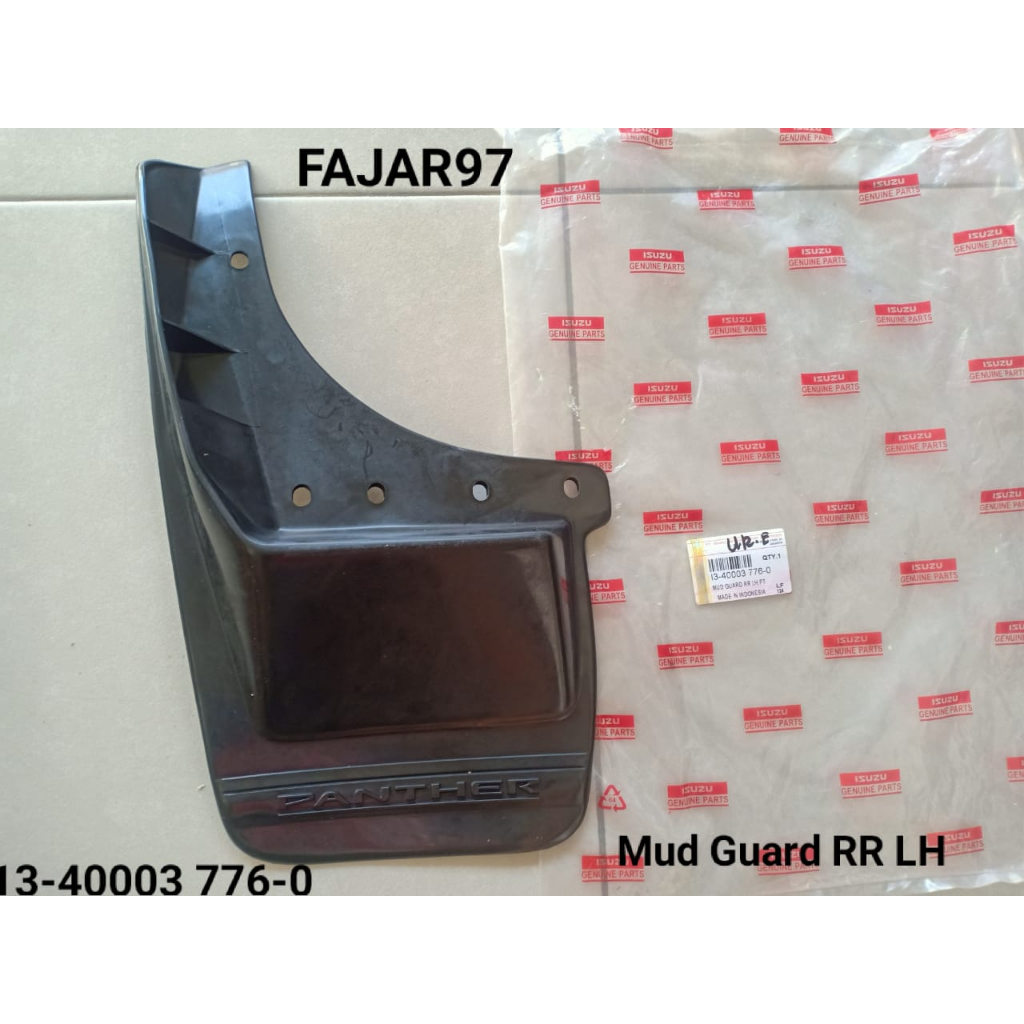 Jual Karpet lumpur Mud guard Depan/Belakang Panther kotak original ...