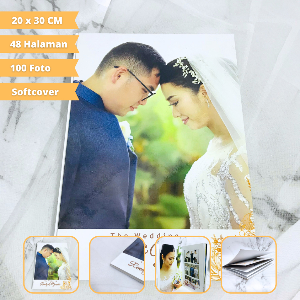Jual (2-4 HARI JADI) Photobook Custom Large Size / Ukuran 20x30cm ...