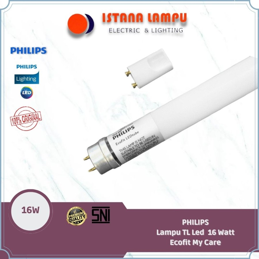 Jual Lampu TL Led 16W Ecofit My Care Philips Dengan Starter/Tanpa Starter | Shopee Indonesia