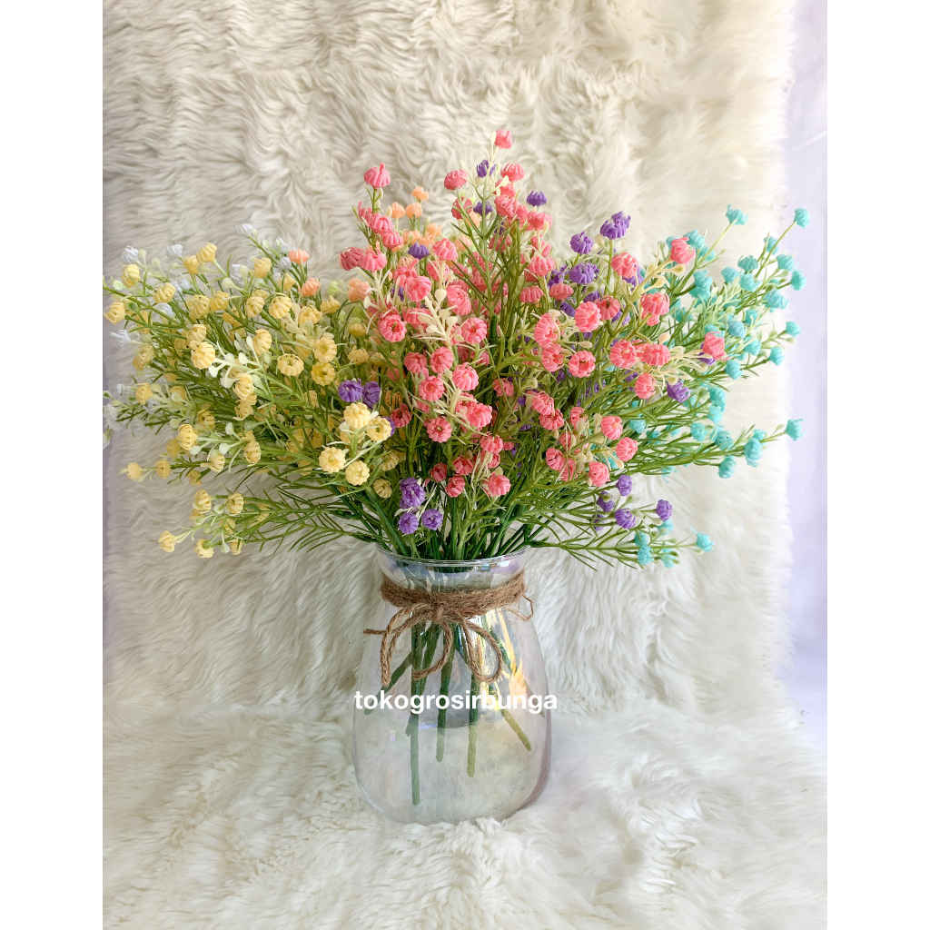 Jual BABY BREATH GROUP WARNA | Shopee Indonesia