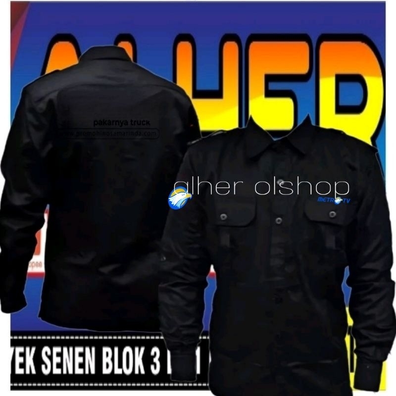 Jual kemeja metro TV baju metro seragam metro TV Pdh metro TV Pdl metro ...