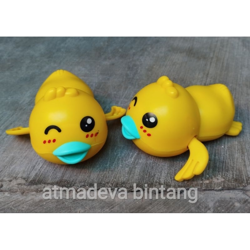 Jual mainan mandi bayi berenang karakter kura kura bebek kepiting dan ...