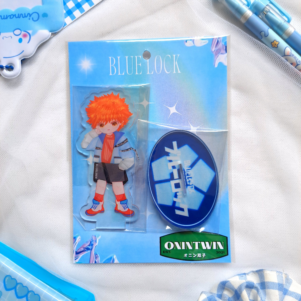 Jual BLUELOCK Chibi Acrylic Action Stand Figure Anime Fan art by ...