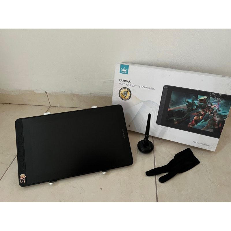Jual Huion Kanvas 13 Digital Drawing Pen Display Pen Tablet (Bekas ...