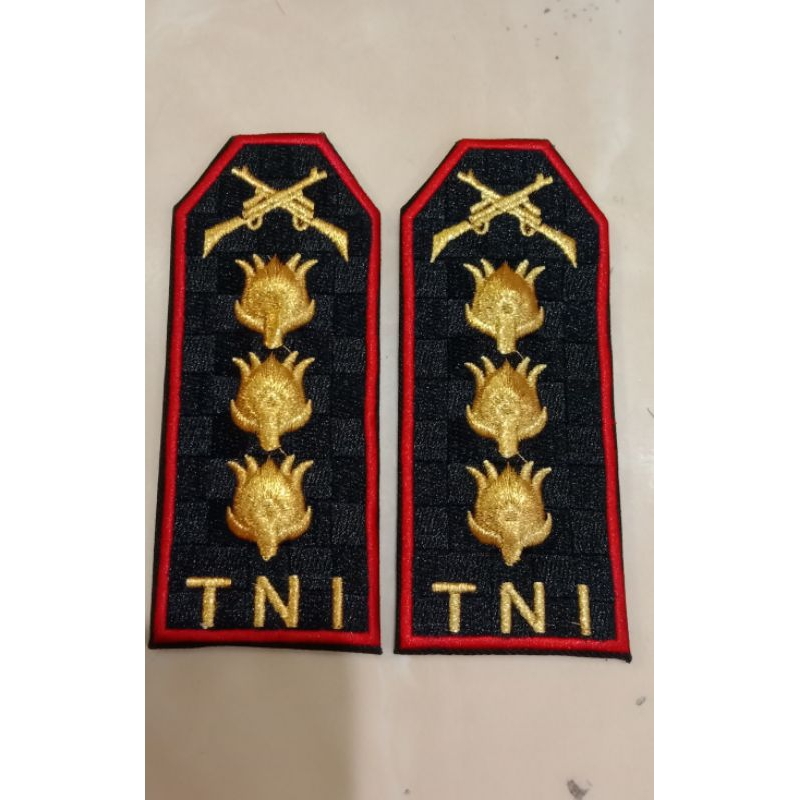 Jual pangkat PDU kolonel inf stap lis merah tni ad | Shopee Indonesia