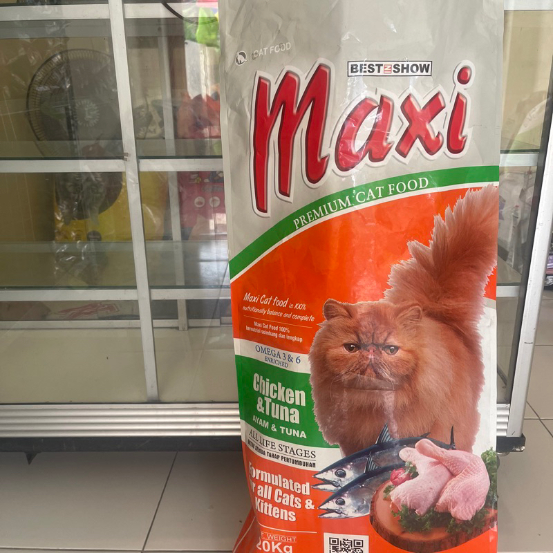 Jual Makanan kucing MAXI 20kg | Shopee Indonesia