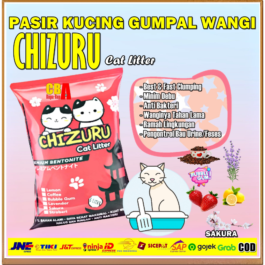 Jual Pasir Gumpal Wangi Pasir Kucing Wangi Kualitas Premium Daya Serap ...