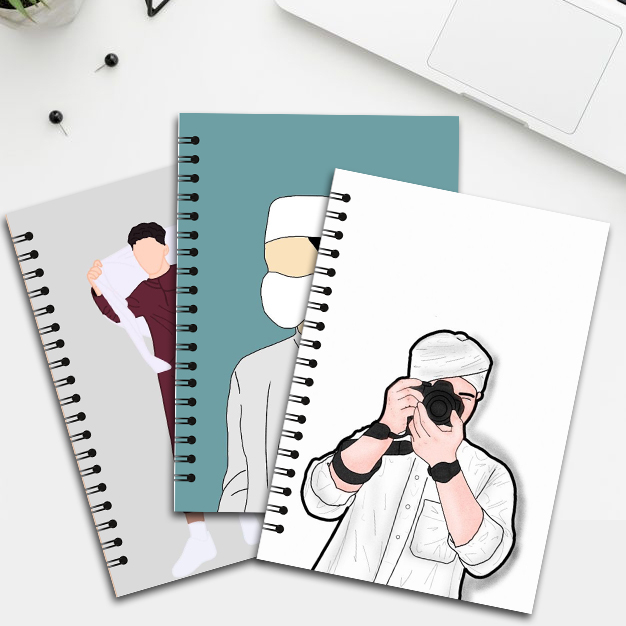 Jual NOTEBOOK A5 SOLEH BUKU TULIS BESAR / NOTEBOOK / BUKU DIARY / BUKU ...