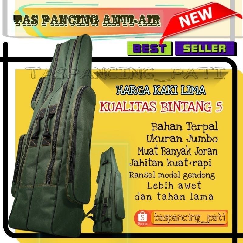 Jual TAS PANCING JUMBO WATERPROOF ANTI AIR MODEL TERBARU KUAT AWET DAN ...