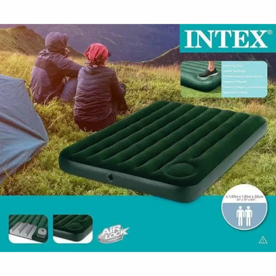 Jual Intex 66928 Kasur angin built in pompa | Shopee Indonesia