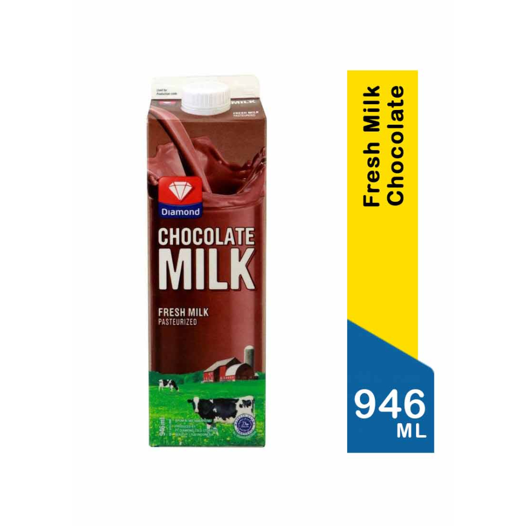 Jual Diamond Fresh Milk Chocolate 946Ml | Shopee Indonesia