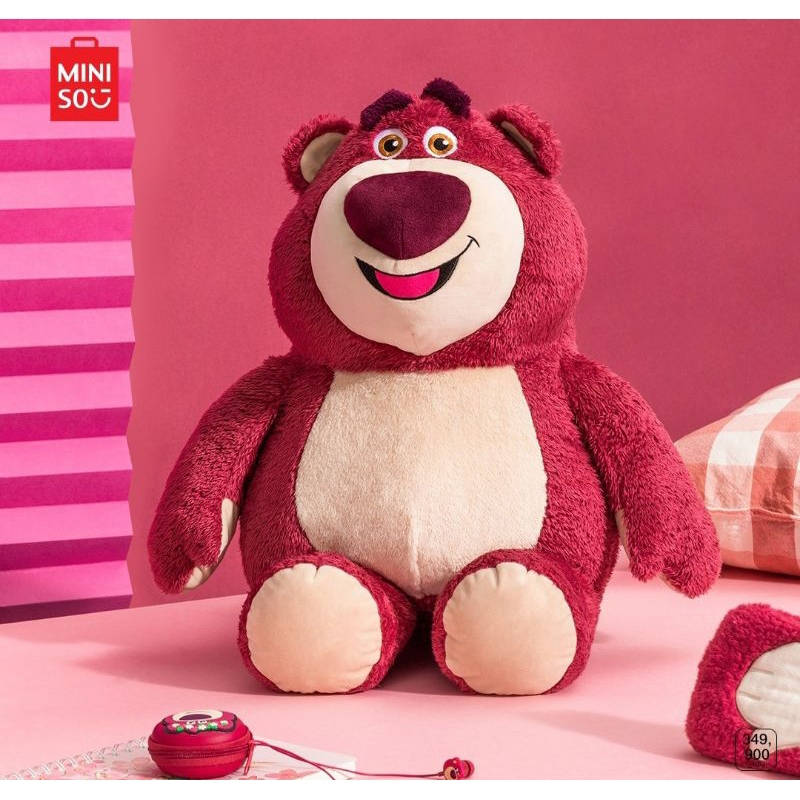 Jual Boneka mainan Lotso Bear Strawberry Plush Toy Boneka Lucu | Shopee ...