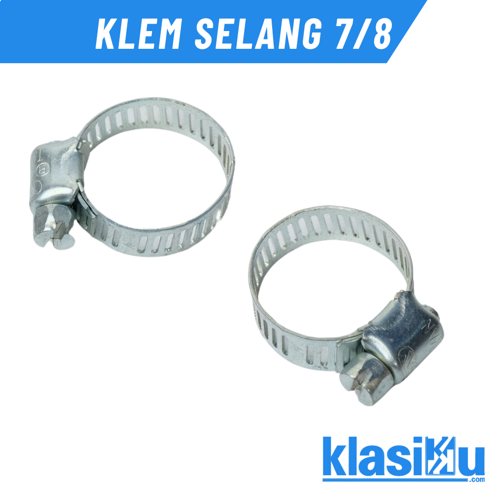 Jual Klem Selang Klem Klem Besi Selang Pengikat 7/8 | Shopee Indonesia