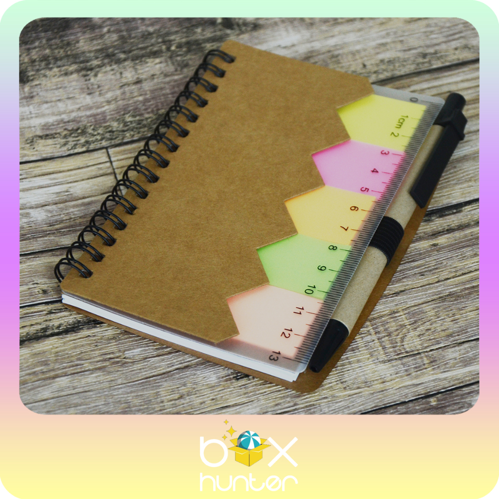 Jual NOTEBOOK & STICKY NOTES PULP WITH PEN | BUKU AGENDA & STICKY NOTES ...