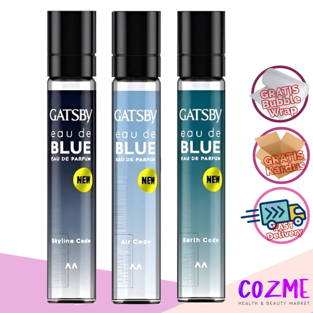 Jual GATSBY Eau De Blue Parfum 20mL | Shopee Indonesia