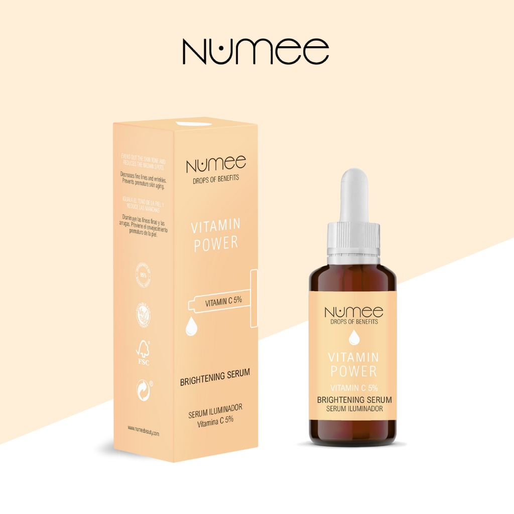 Jual NUMEE Vitamin Power Vitamin C Brightening Serum 30ml | Shopee ...