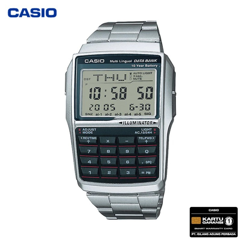 Jual JAM TANGAN PRIA CASIO DATABANK DBC-32D-1A ORIGINAL - DBC32D ...