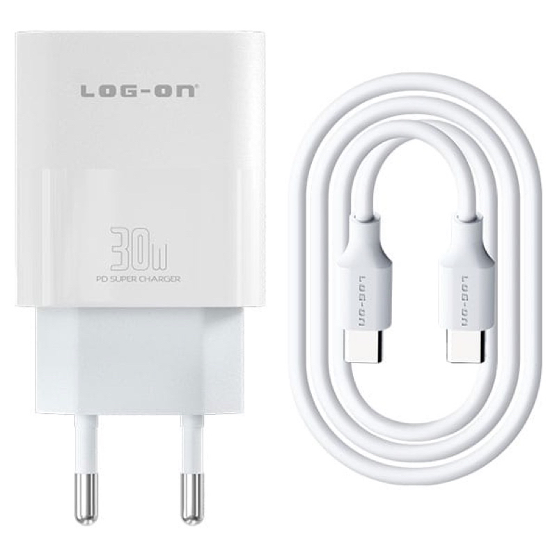 Jual CHARGER - TC LOG ON SPEEDY III LO-C55 TYPE-C TO TYPE-C SUPER QUICK ...