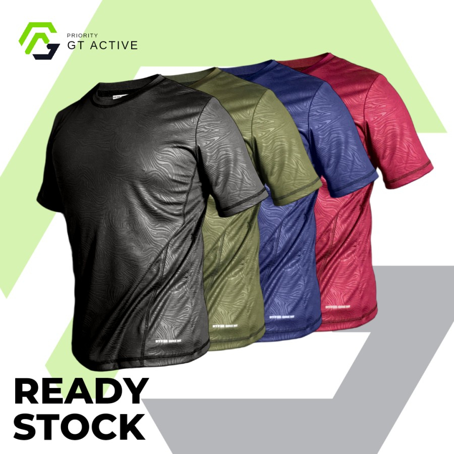 Jual Kaos Polos Oblong Dry-fit Drifit Olahraga Jersey Embos Kaos Polos ...
