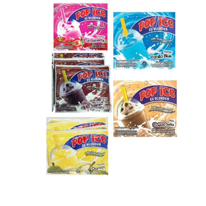 Jual POP ICE rencengan isi 10 sachet , banyak varian rasa | Shopee ...