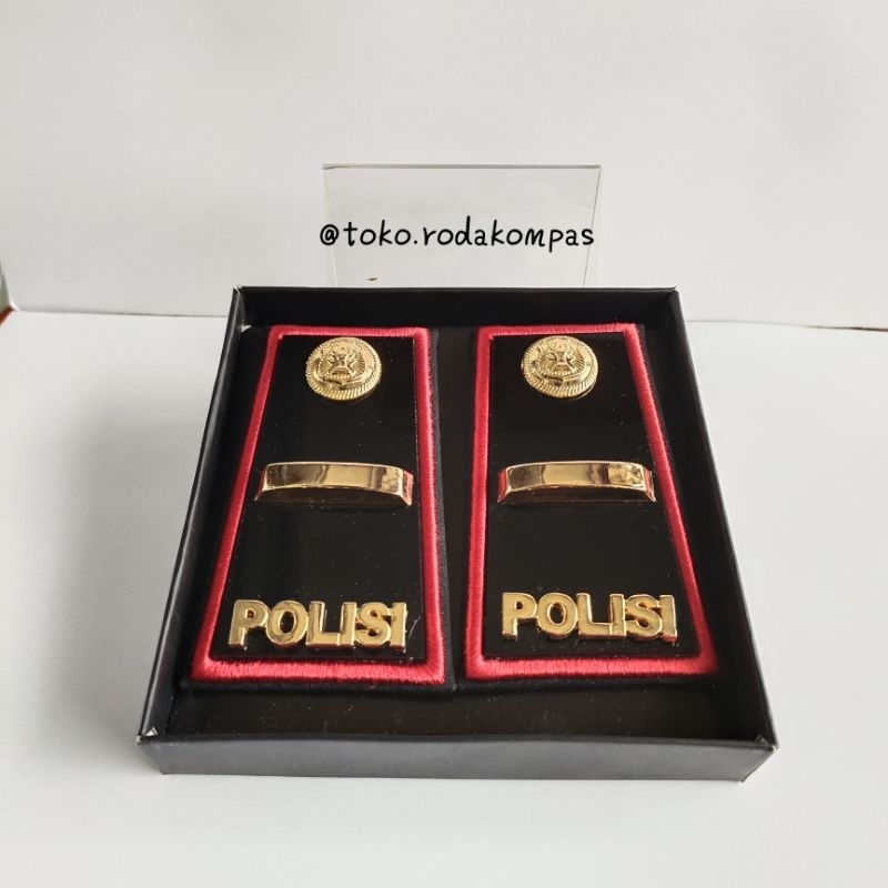 Jual Pangkat PDH/PDL SUS Polri Mika Lis Bordir | Shopee Indonesia