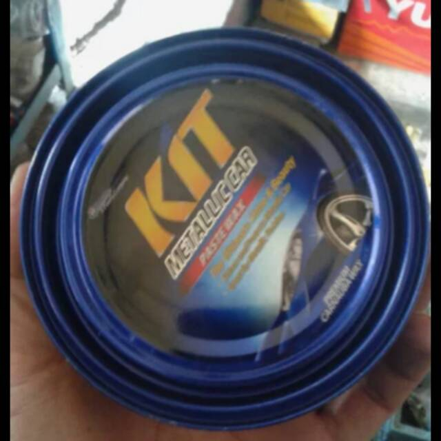 Jual Kit kaleng biru pengkilap cat mobil metalic metalik | Shopee Indonesia