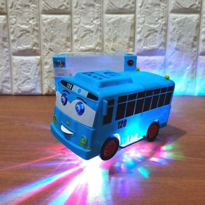 Jual Mainan Anak Bump N Go Tayo The Little Bus Mobil Bus Tayo Musik & Lampu | Shopee Indonesia