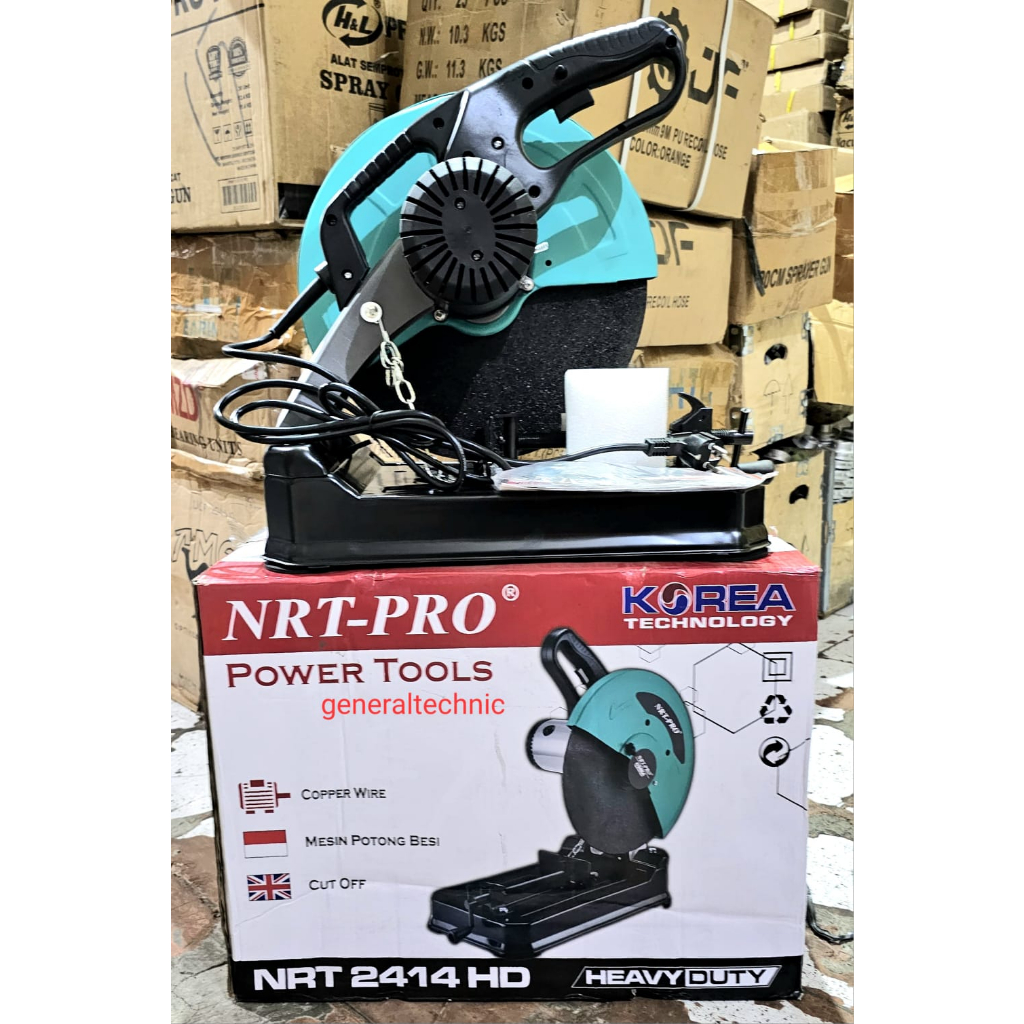 Jual Mesin Potong Besi NRT-Pro 2414HD Cut Off NRT-Pro 14" 2414HD NRT ...