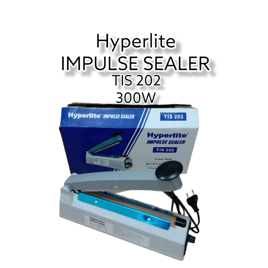 Jual Alat Press Perekat Plastik Impulse Sealer Hyperlite TIS 202/302 ...