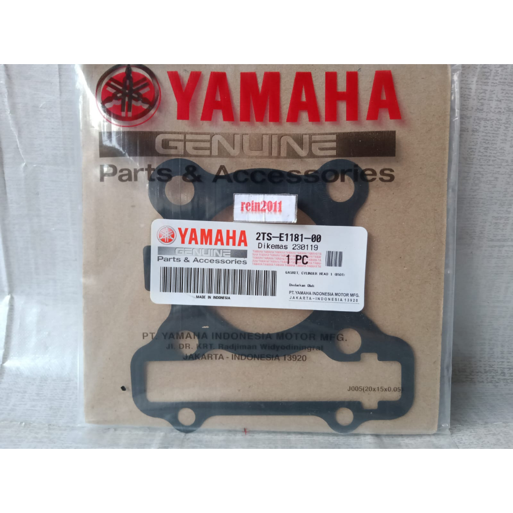 Jual PAKING GASKET BLOK HEAD ATAS FREEGO FREE GO FAZZIO GRAND FILANO ...