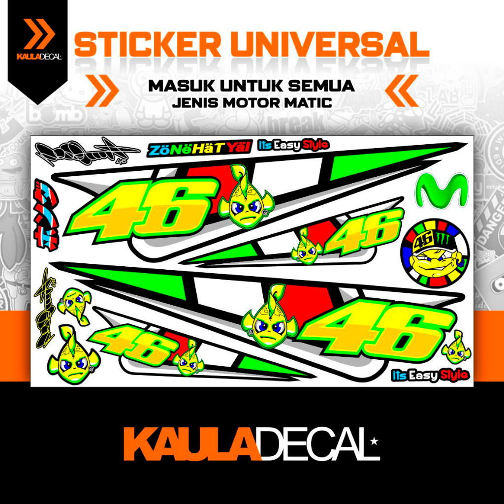 Jual STIKER STRIPING MOTOR ALL MATIC MOTIF 325 / UNIVERSAL MATIC ...