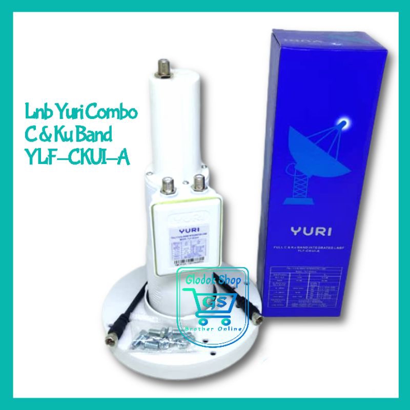 Jual LNBF YURI COMBO CBAND DAN KU BAND 15K LNB PARABOLA COMBO YURI YLF CKUI-A 15K | Shopee Indonesia
