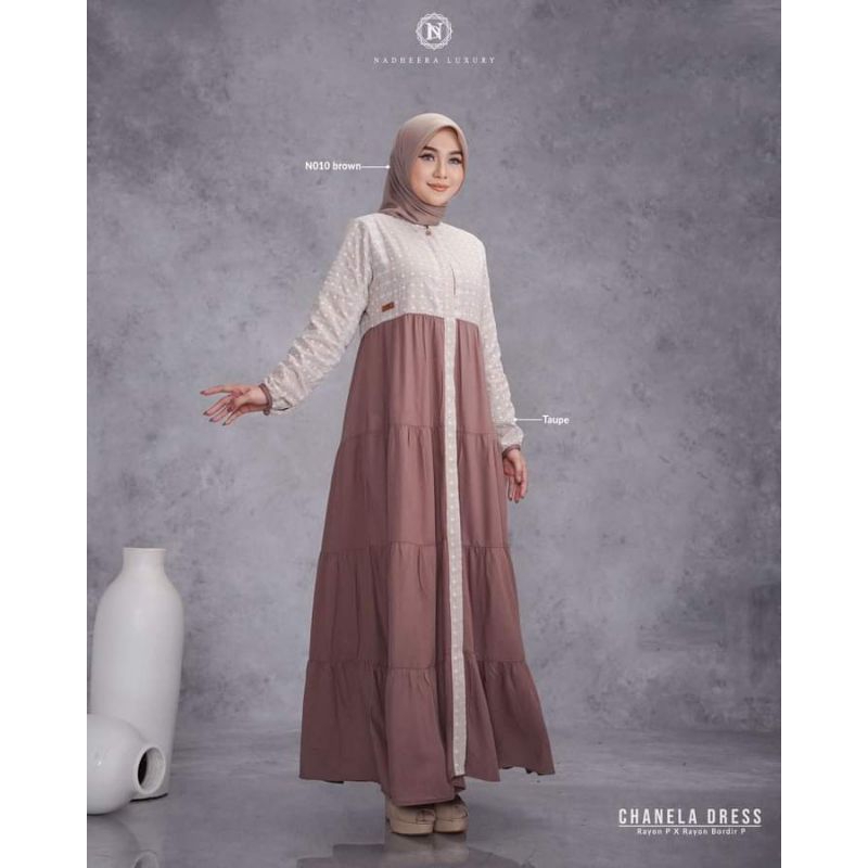 Jual CHANELA DRESS NADHEERA | Shopee Indonesia