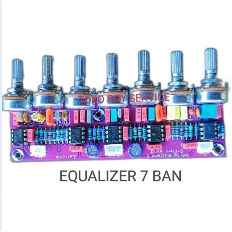 Jual Equalizer 7 Band / EQ 7 Band / Ekualiser 7B Band / Equaliser 7 ...