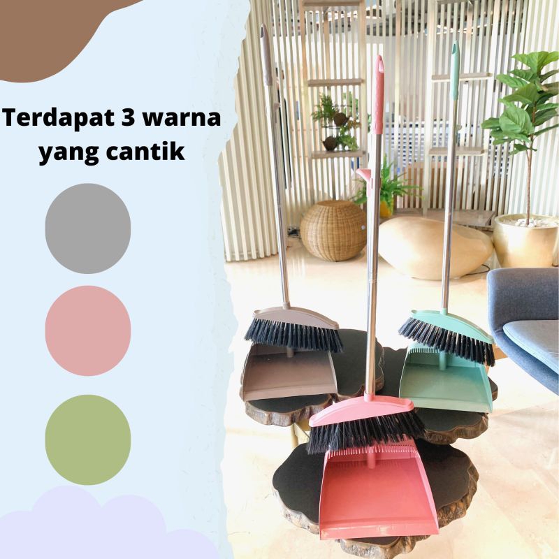 Jual Sapu Lantai Set Pengki Serok Sampah | Shopee Indonesia