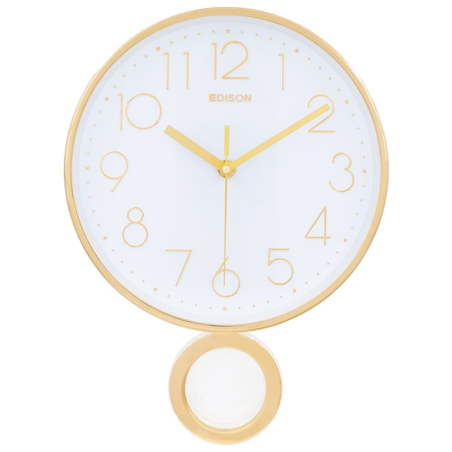 Jual Jam Dinding EDISON EDW-241 T18 Pendulum Bandul | Shopee Indonesia