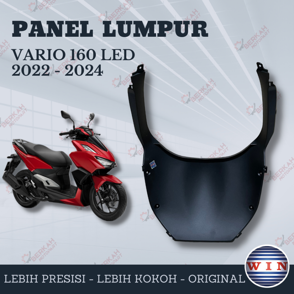 Jual Cover Fr Lower Dek Paru Panel Penahan Lumpur Honda Vario 160 Led ...