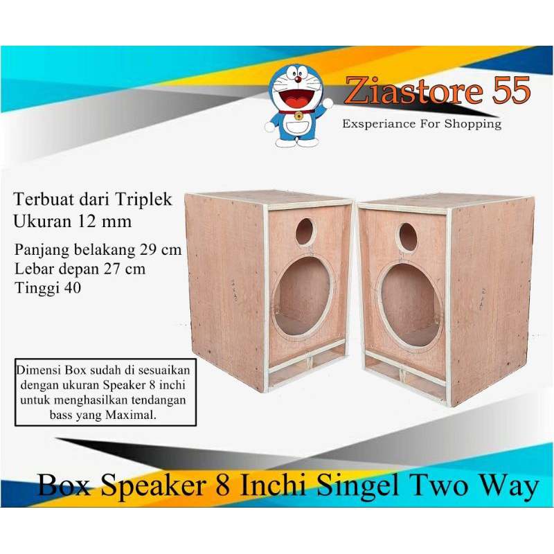 Jual Box Speaker 8 inchi singel, Box Speaker 8 in+tweter+lubang angin ...