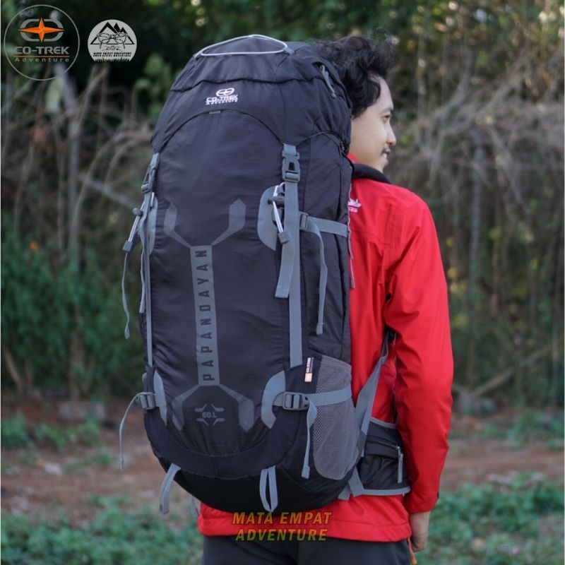 Jual TAS CARRIER GUNUNG CO-TREK PAPANDAYAN 60 LITER UP TO 65L TAS ...