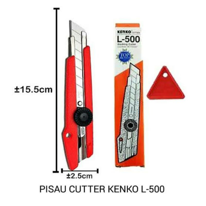 Jual CUTTER KENKO L500/ ISI CUTTER/ REFILL CUTTER | Shopee Indonesia