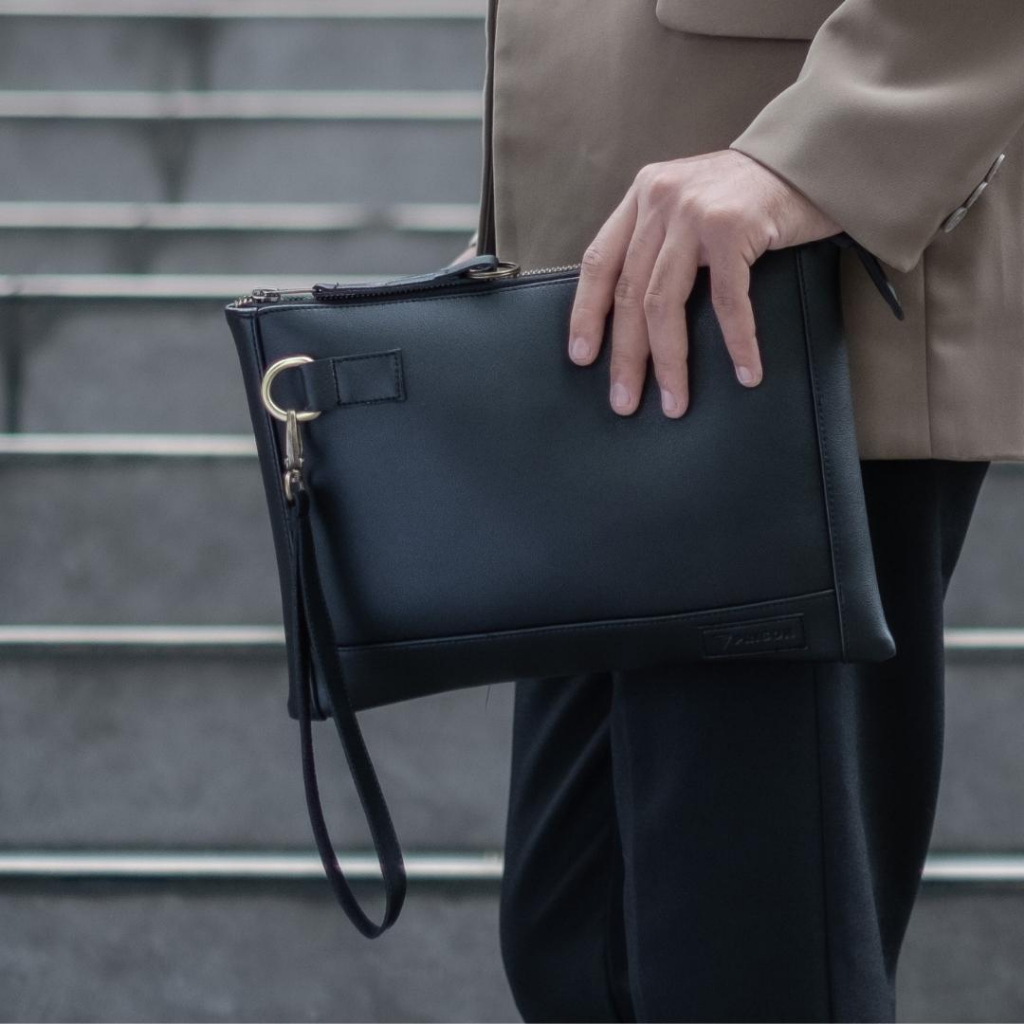 Jual PRISON Clutch Pria Wanita Handbag Pria Original | NERO Clutch Bag ...