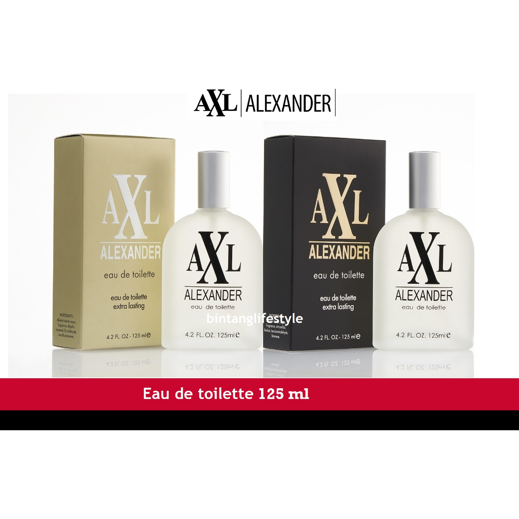 Jual AXL Alexander Eau De Toilette - 125 ml | Shopee Indonesia