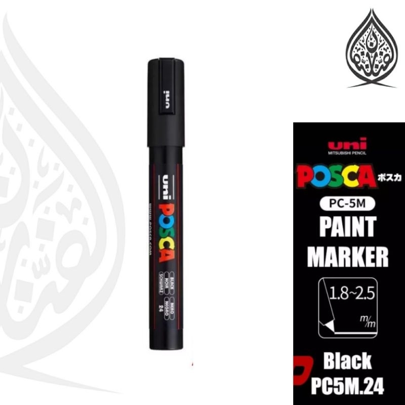 Jual SPIDOL POSCA PC-5M PAINT MARKER UNI POSCA TERMURAH KALIGRAFI ...