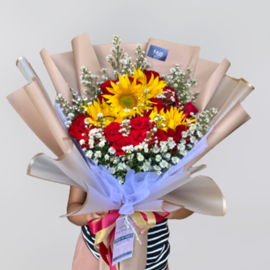 Jual Buket Bunga Asli/Sunflower's Bouquet Lokal/Import/ Bucket bunga ...