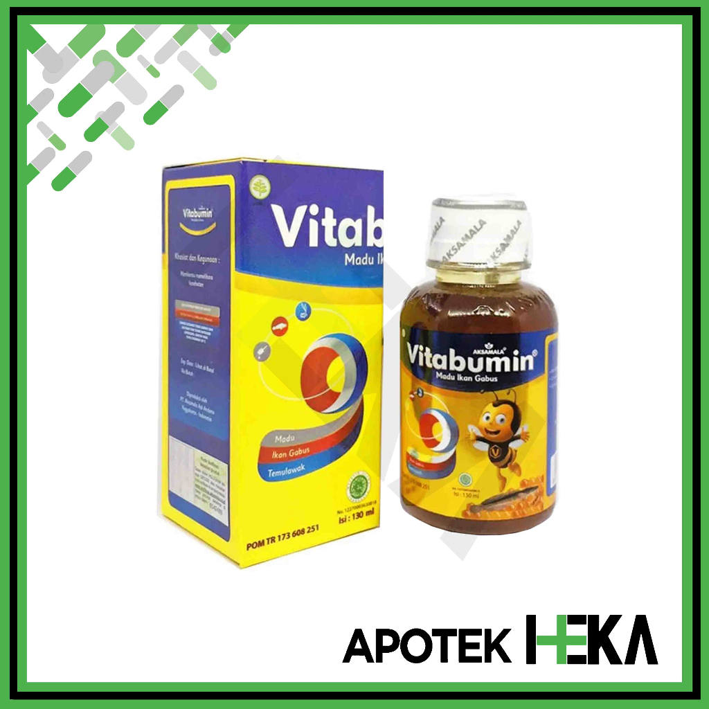 Jual Vitabumin Syrup Botol - Madu Albumin Ikan Gabus (BANDUNG) | Shopee ...