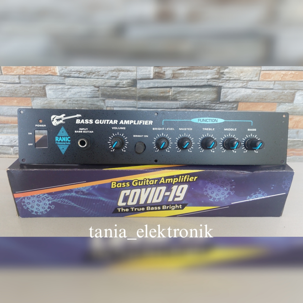 Jual KIT BASS GUITAR AMPLIFIER COVID-19 THE TRUE BASS BRIGHT 234 ...