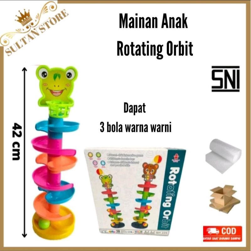 Jual Rotating orbit rolling ball mainan anak edukasi SH 225 | Shopee ...